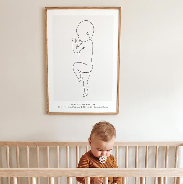 Newbornposter.com | Birth posters in 1:1 scale | Timeless memories
